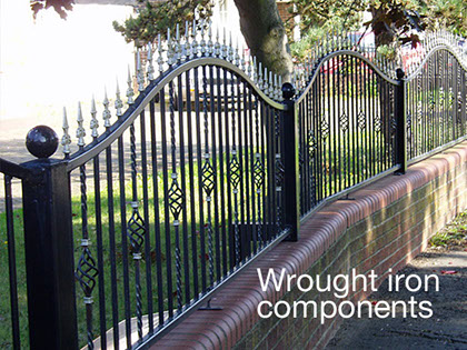 Iron Gates & Iron Railings Components & Accessories | Buy online