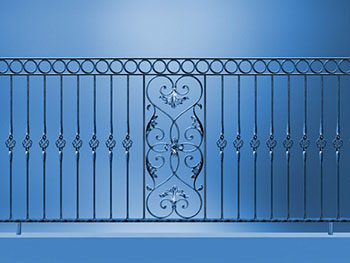 Wrought Iron Railings in Fabricated & Installed in East Sussex